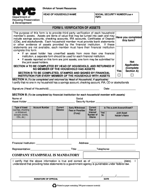 Fillable Online Page 1 Division of Tenant Resources HEAD OF HOUSEHOLD ... Fax Email Print ...