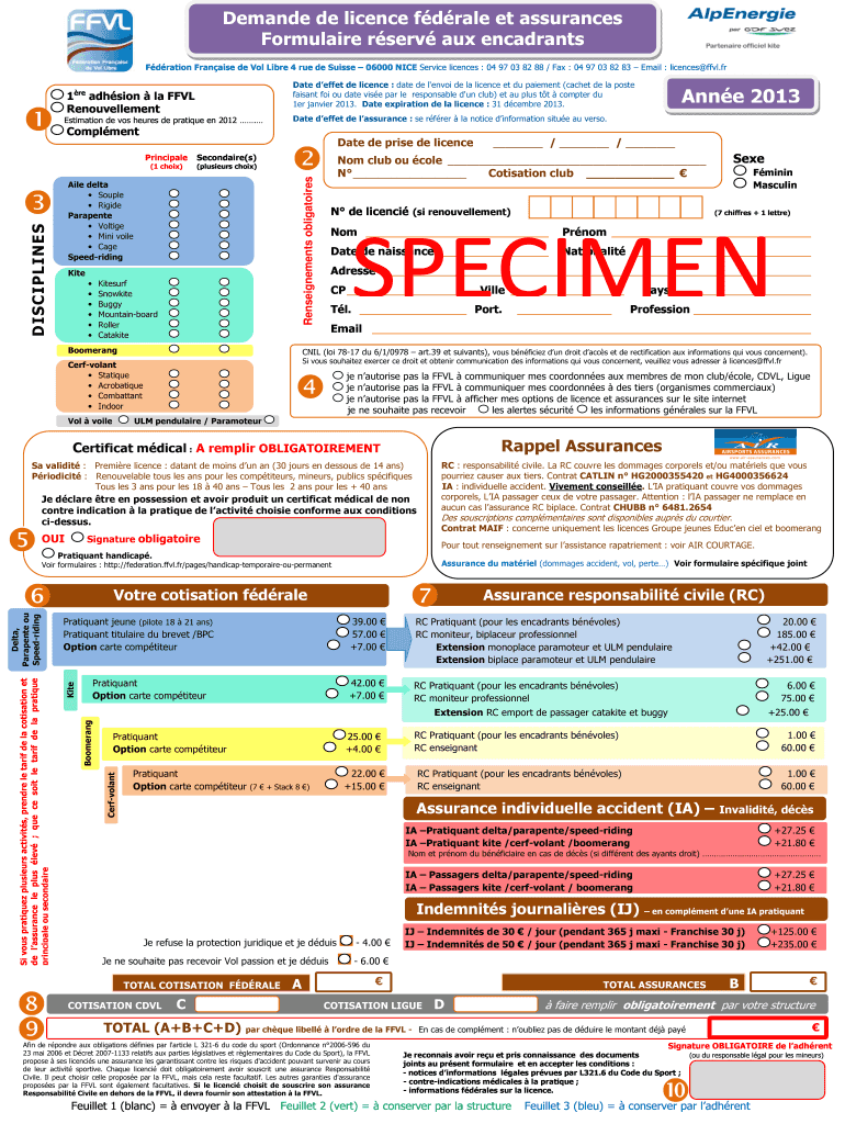 Remplissable En Ligne 2R - 2013 - LIC - Formulaire ENCADRANTS v3 ...