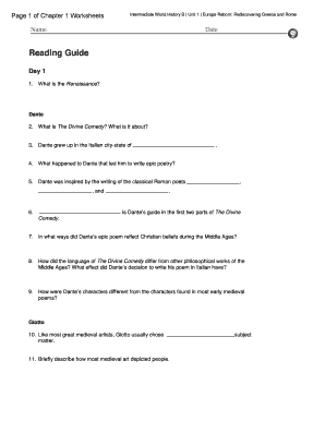 Fillable Online Chapter 1 Worksheets - Flatirons Coop Fax Email Print ...