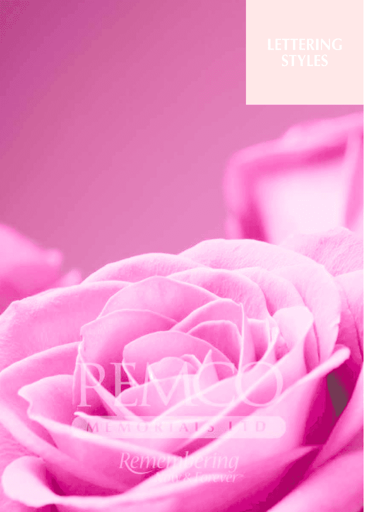 Fillable Online Shallow Sunk letterS Lettering is Fax Email Print ...