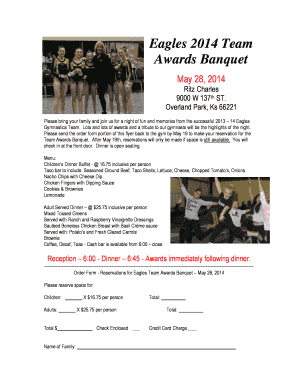 Fillable Online Eagles 2005 Team - Eagles Gymnastics Fax Email Print - pdfFiller