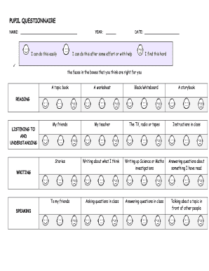 Fillable Online bfinclusion org PUPIL QUESTIONNAIRE - bfinclusion org ...