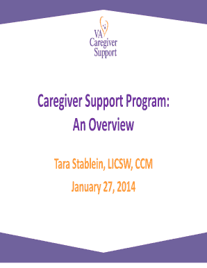 Fillable Online Caregiver Support Program: Fax Email Print - pdfFiller
