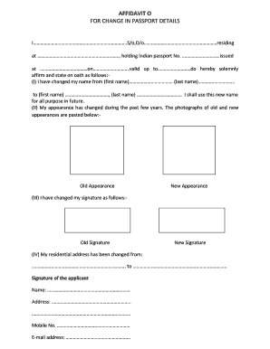 Fillable Online AFFIDAVIT O Fax Email Print - pdfFiller