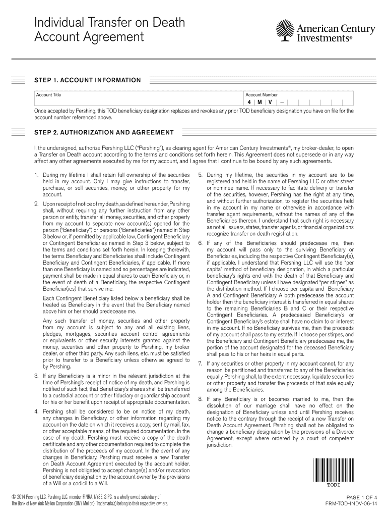 Fillable Online ACCOUNT INFORMATION Account Title Account Number 4 M V ...