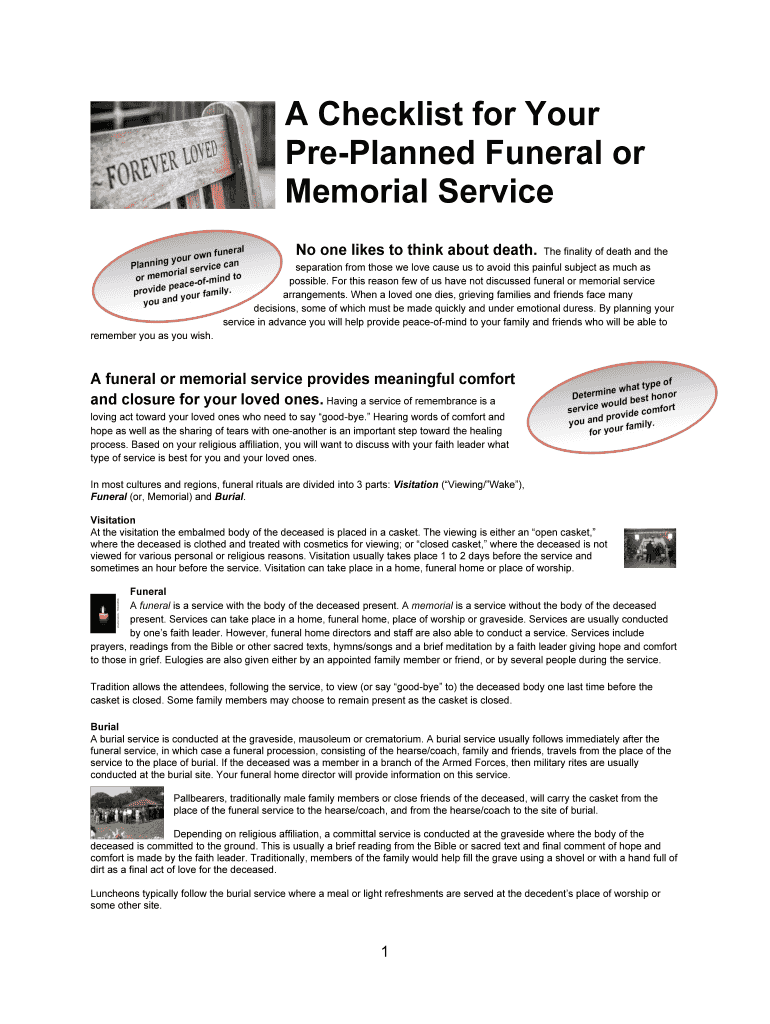 Fillable Online A Checklist for Your Fax Email Print - pdfFiller