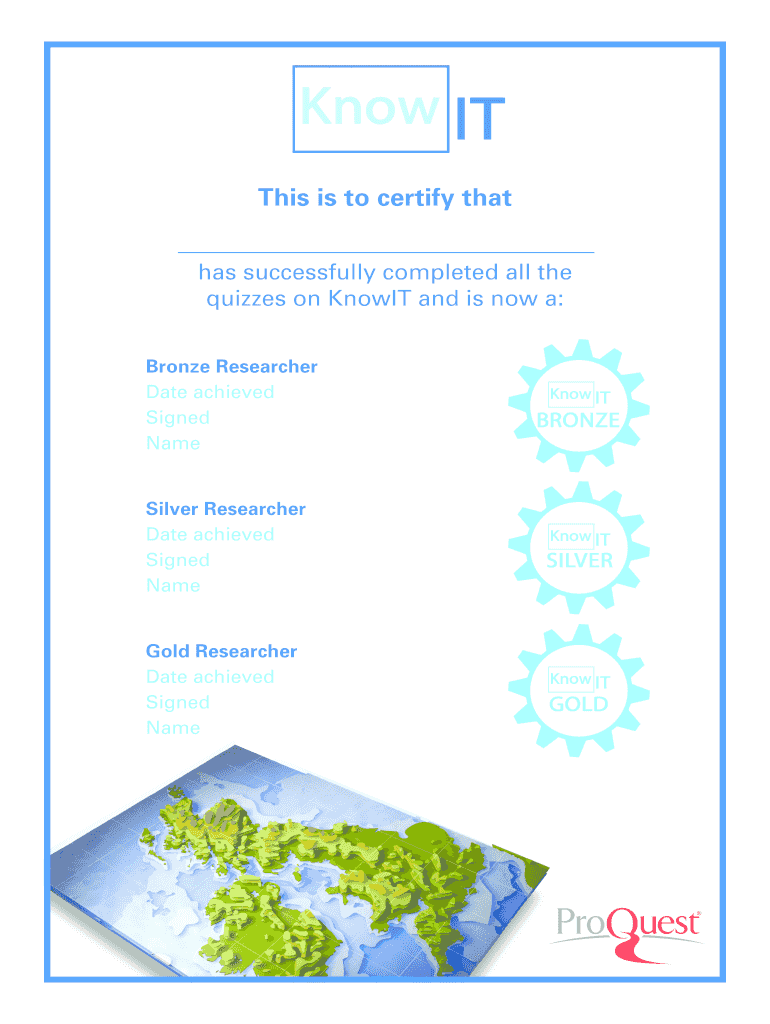 Fillable Online knowuk co Has successfully completed all the quizzes on Fax Email Print - pdfFiller