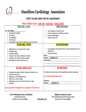 Fillable Online Hamilton Cardiology Associates Fax Email Print - pdfFiller