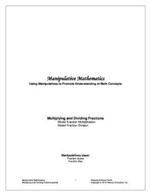 Fillable Online Manipulative Mathematics Fax Email Print - pdfFiller