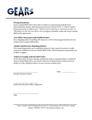 Fillable Online MAPPolicy ...