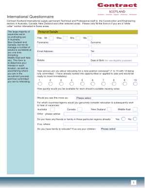 Fillable Online international-questionnaire-pg1 Fax Email Print - pdfFiller