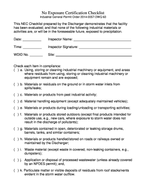 Fillable Online streamlineplanning This NEC Checklist prepared by the ...