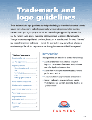 Fillable Online Trademark and logo guidelines Trademark and logo ...