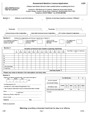 Fillable Online L222 AMLD Application - bElectromaticsb Fax Email Print ...