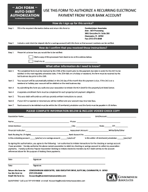Fillable Online ACH Enrollment Form.xlsx Fax Email Print - pdfFiller