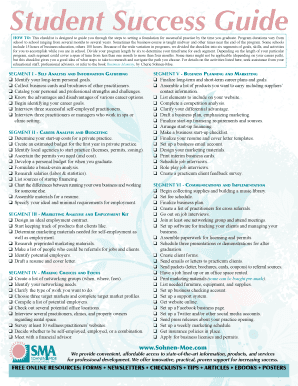 Fillable Online Student Success Guide - bSohnenb-bMoeb Associates Inc ...
