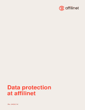 Fillable Online affili Data protection at affilinet Fax Email Print ...