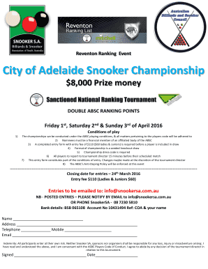 Fillable Online COA entry form.pdf Fax Email Print - pdfFiller