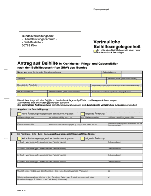 Ausfüllbar Online eureka24 Antrag auf Beihilfe. Antrag auf Beihilfe Fax Email Drucken - pdfFiller
