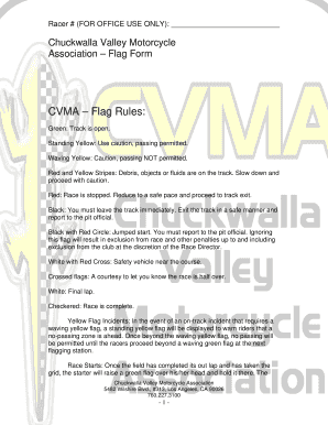 Fillable Online Flag Form - New Addressdoc Fax Email Print - pdfFiller