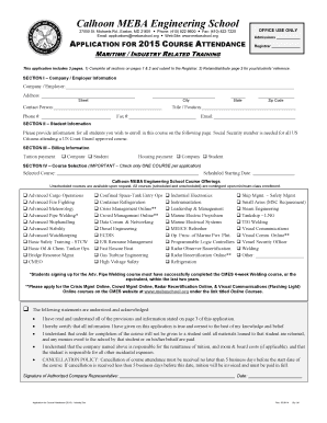 Fillable Online mebaschool PDF - Calhoon MEBA Engineering School ...