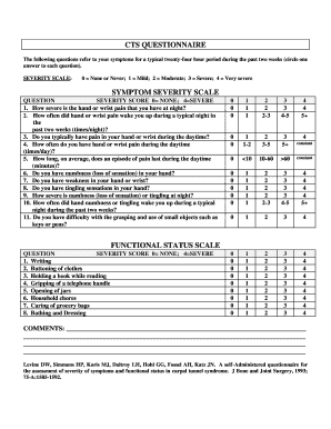 Fillable Online brentwoodchiropractic Cts questionnaire - Brentwood ...