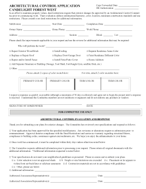 Fillable Online cfwest ACC Request Application Form - Candlelight ...