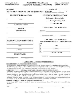 Fillable Online Resident Registration V 12 10doc Fax Email Print ...