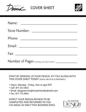 Fillable Online Cover Sheet - hssales-tvillecom Fax Email Print - pdfFiller