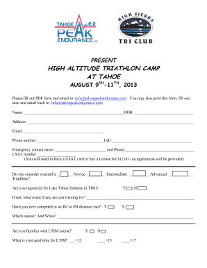 Fillable Online highsierratri HATC Reg Formdoc Fax Email Print - pdfFiller