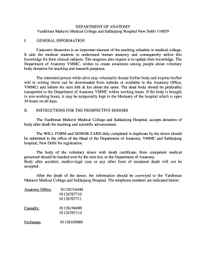 Fillable Online vmmc-sjh nic Vardhman Mahavir Medical College and ...