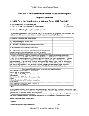 Fillable Online A copy of Form 230 - US Department of Agriculture Fax ...
