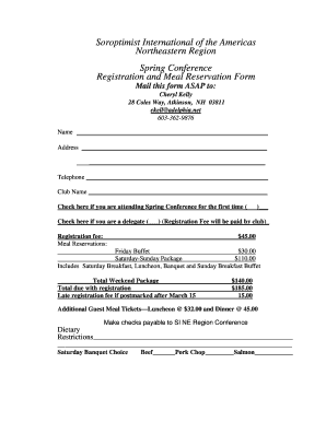 Fillable Online soroptimistnortheasternregion Soroptimist International ...