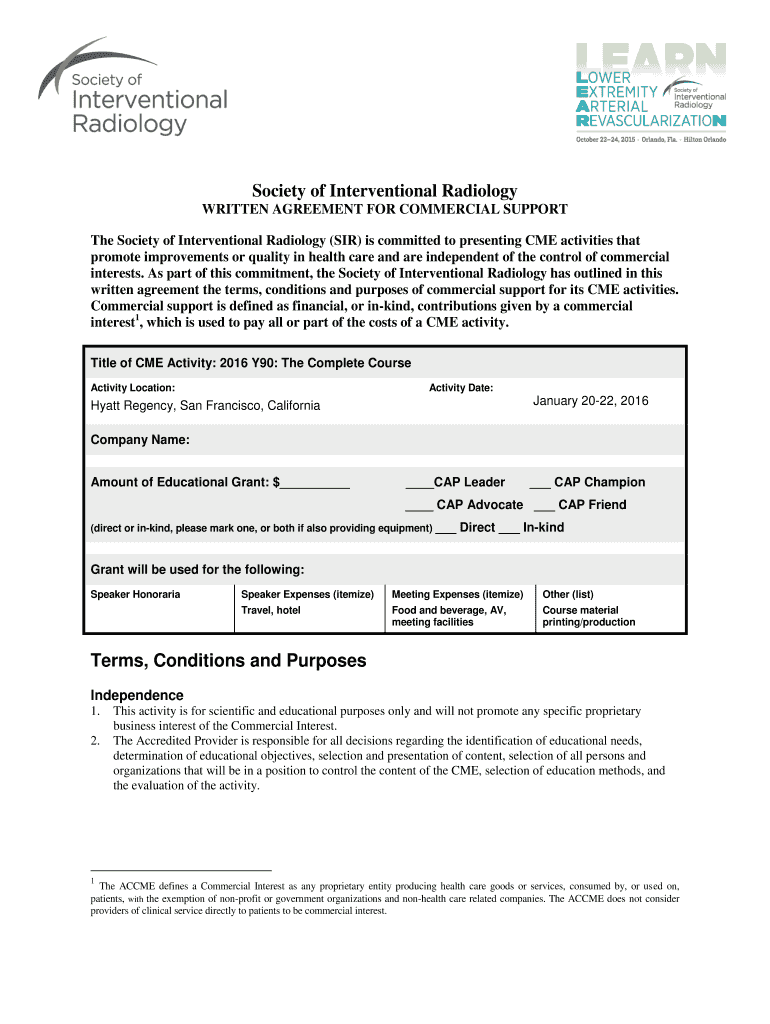 Fillable Online scvir Society of Interventional Radiology - scvirorg ...