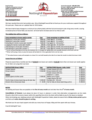 Fillable Online Professional Equestrian Instructor Fax Email Print ...