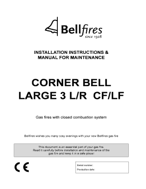 Fillable Online CORNER BELL LARGE 3 LR CFLF - Wood and Gas Fax Email ...