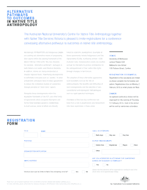 Fillable Online 'Alternative Pathways' flyer (2) - Native Title Services Victoria Fax Email ...