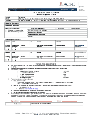 Fillable Online acfe-p Reducing Fraud through Awareness FACILITATED ...