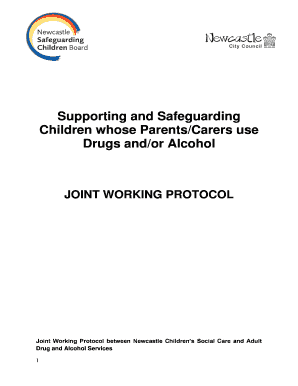 Fillable Online Joint Working Protocol: Supporting and Safeguarding ...