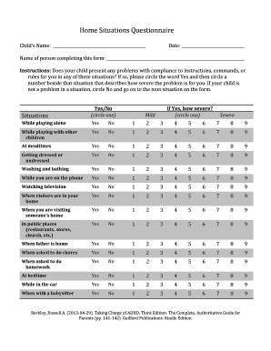 Fillable Online uacap Home Situations Questionnairedocx - uacap Fax ...