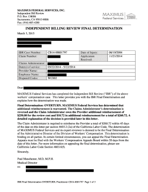 Fillable Online workers compensation case Fax Email Print - pdfFiller