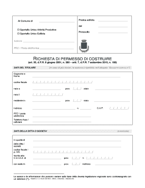 Compilabile Online comune albanella sa Modello Unico Permeso di ...