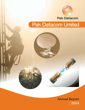 Fillable Online Pak Datacom Pak Datacom Limited Annual Report 2014 2014 ...