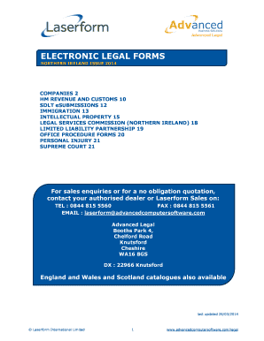 Fillable Online Electronic legal forms - Advanced Legal Fax Email Print ...