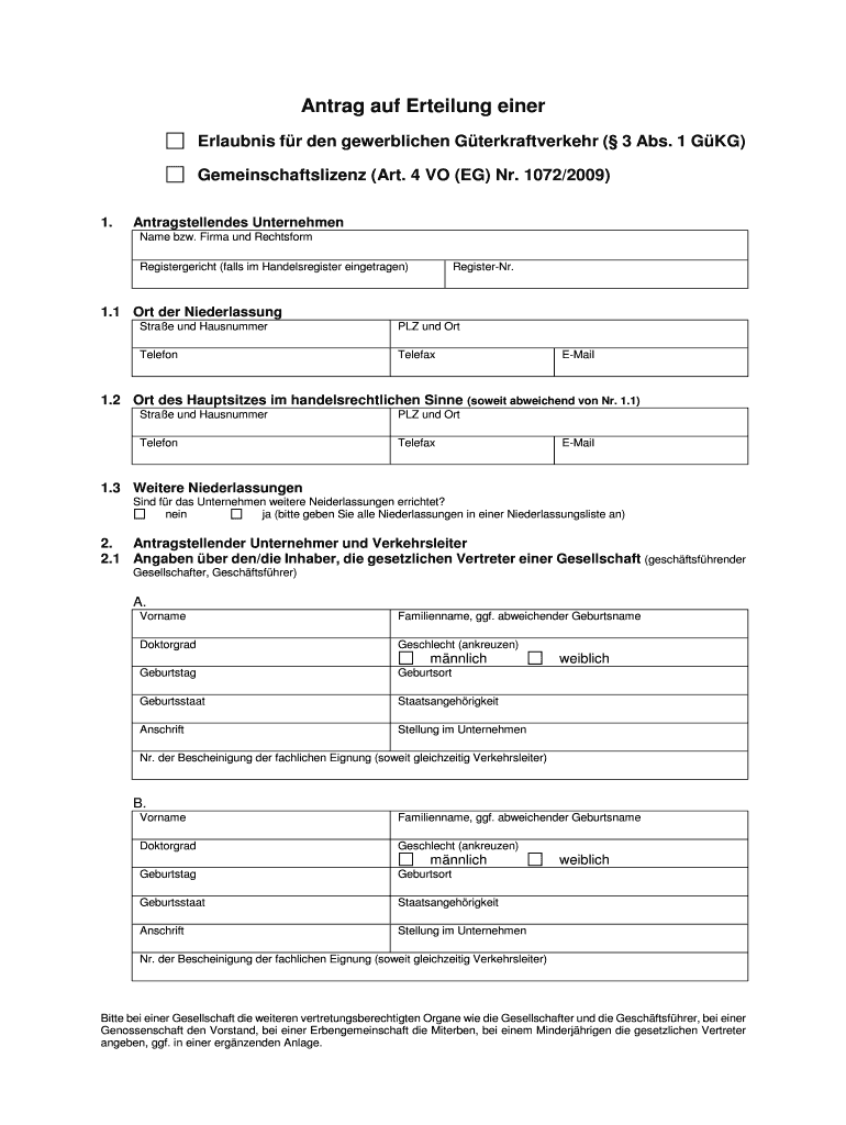 Ausfüllbar Online hassberge Antrag auf Erteilung einer - Landkreis ...