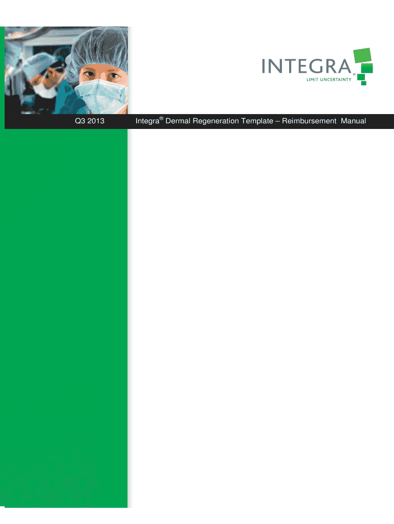 Integra Dermal Regeneration Template