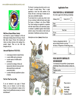 Fillable Online Wwwbmiddevonnaturalhistorysocietybbcobbukb Application ...