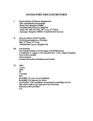 Fillable Online intechibm MANDATORY DISCLOSURE FORM - bintechibmbborgb ...