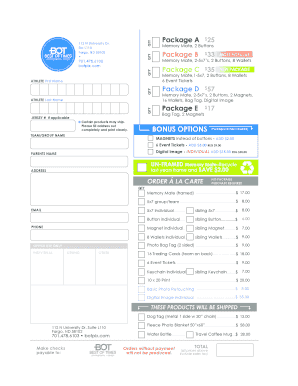 Fillable Online 2015 Printable Order Form Fax Email Print - pdfFiller