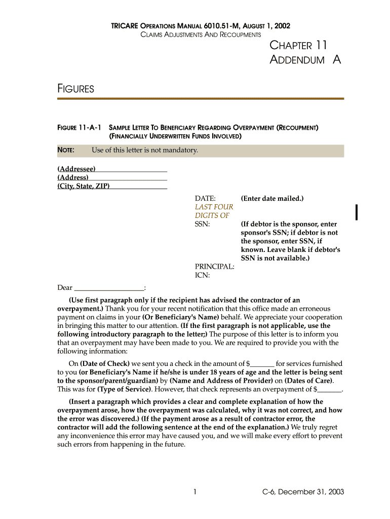 Fillable Online manuals tricare osd TO02 Chap 11 Addendum A -- Figures ...